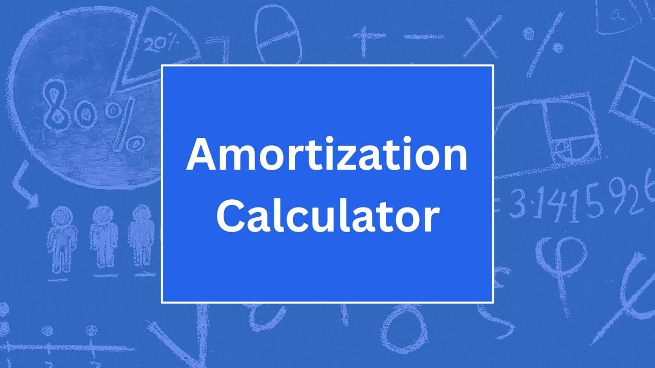 Amortization Calculator - My Online Calculators