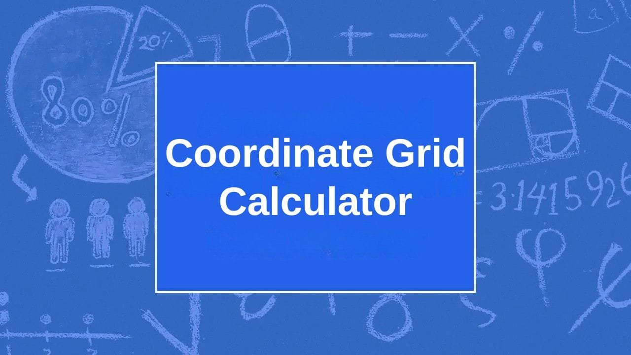 Coordinate Grid Calculator - My Online Calculators