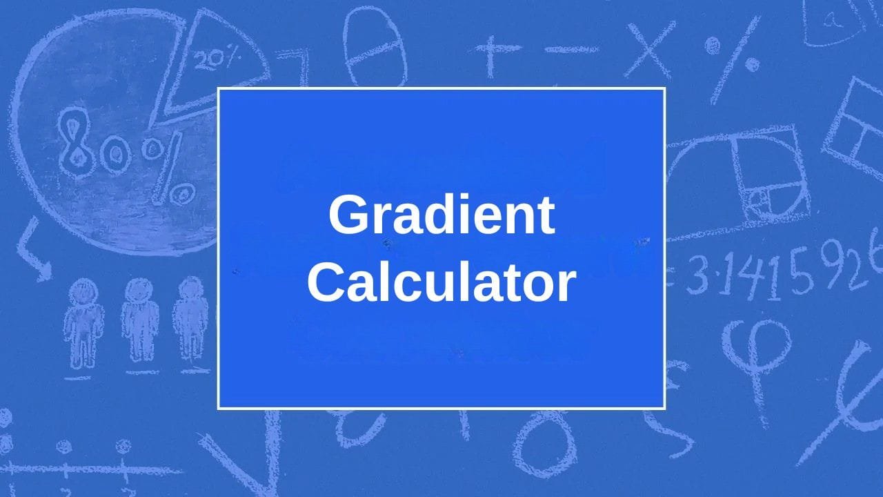 Gradient Calculator - My Online Calculators
