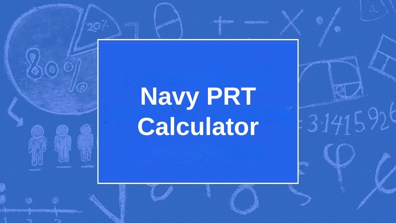 Navy PRT Calculator - MOC