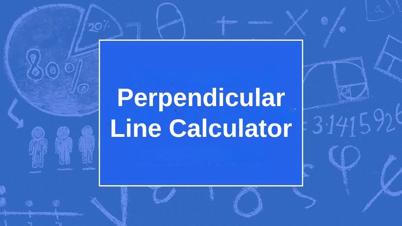Perpendicular Line Calculator - MOC