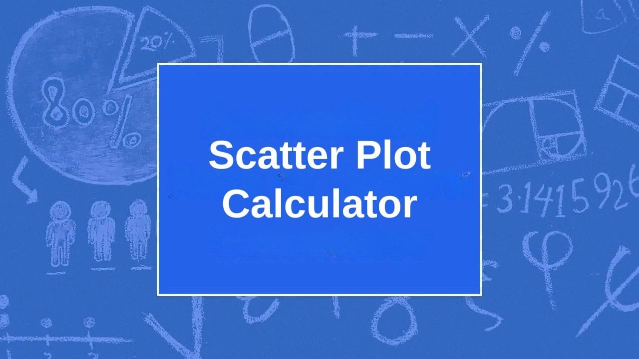 Scatter Plot Calculator - My Online Calculators